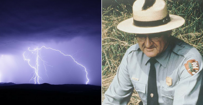 Roy Sullivan - Strážca parku, ktorého viacnásobne zasiahol blesk