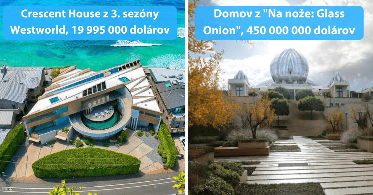 10 jedinečných a dych berúcich nehnuteľností, o ktorých môžu bežní ...