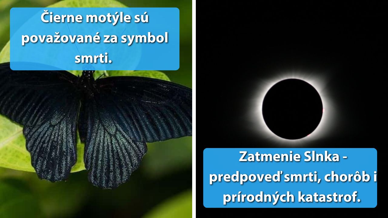 Znamenia, o ktorých si ľudia mysleli, že prinášajú smrť. Ktoré to sú?