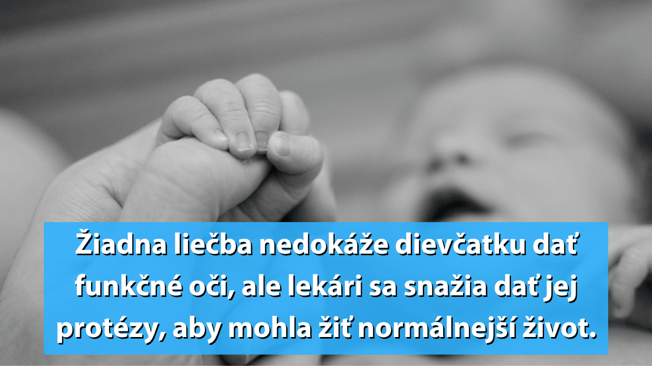 Príbeh Wrenley Ice: Dieťa, ktoré sa narodilo bez očí kvôli vzácnemu ...