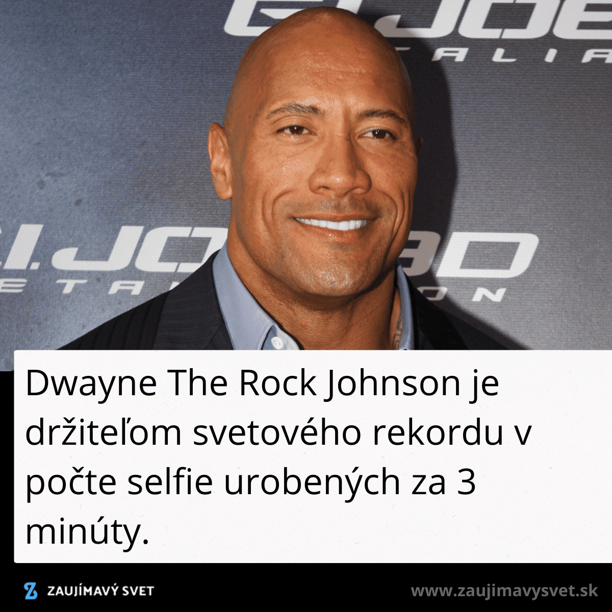 Náhodné zaujímavosti: držiteľom akého svetového rekordu je Dwayne ...