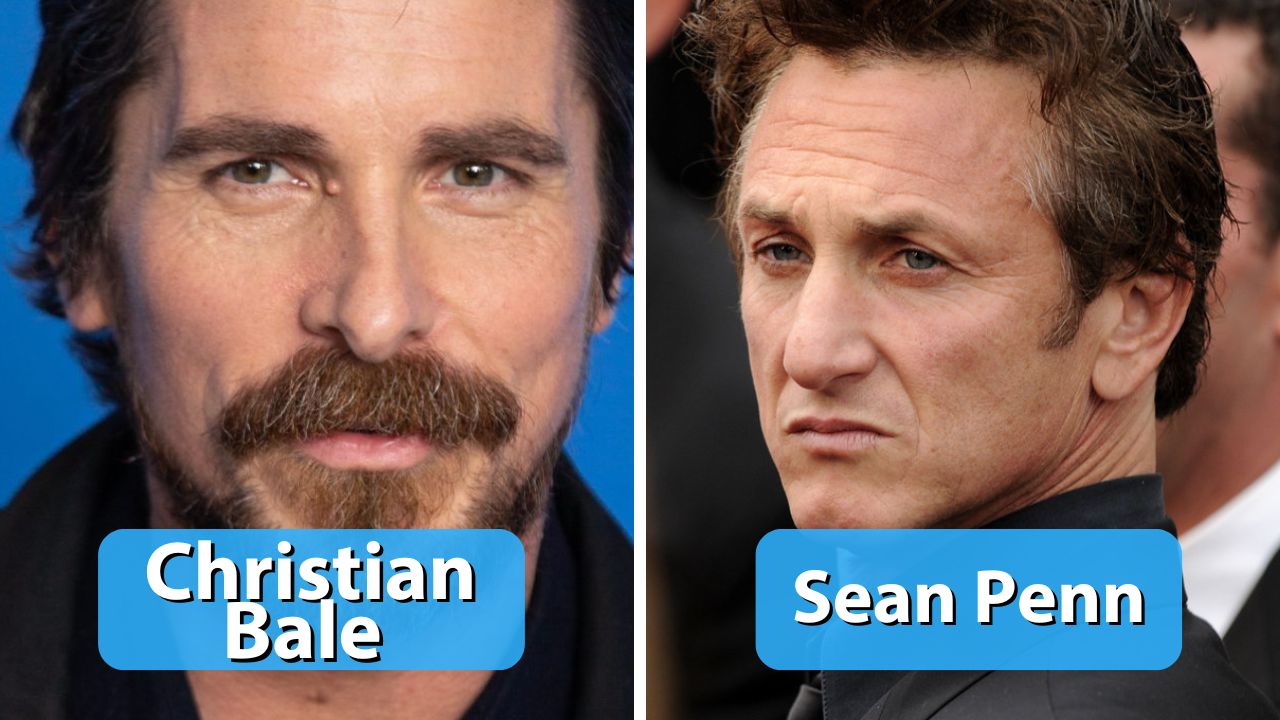 10 známych hercov, s ktorými sa ťažko pracuje: Christian Bale, Sean ...