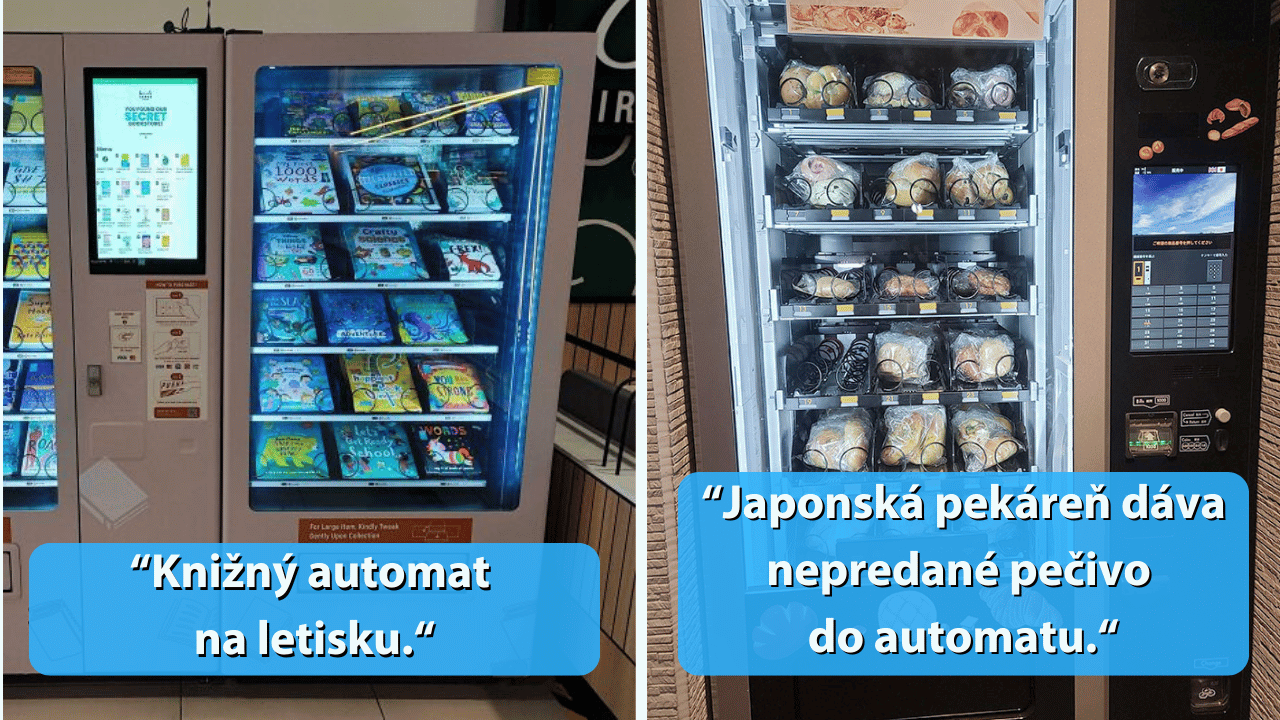 10 jedinečných predajných automatov, ktoré by ste chceli mať aj na ...