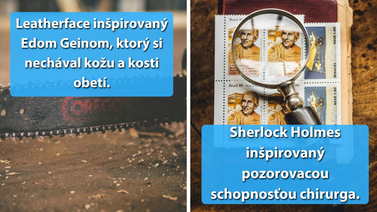Slávne filmové a knižné postavy inšpirované reálnymi ľuďmi. Nahliadnite ...