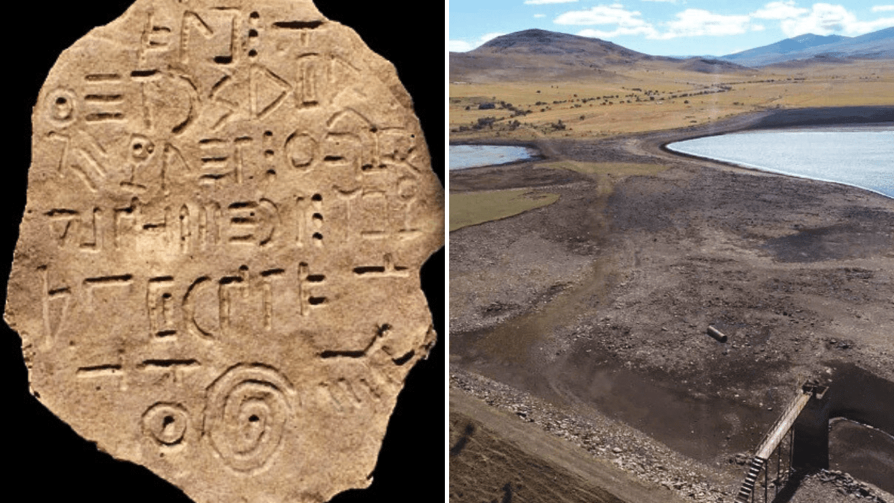 V Gruzínsku objavili starovekú tabuľku s neznámym písmom