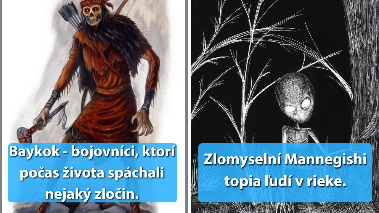 Hororové postavy z folklóru indiánov. Vryjú sa vám do pamäte!