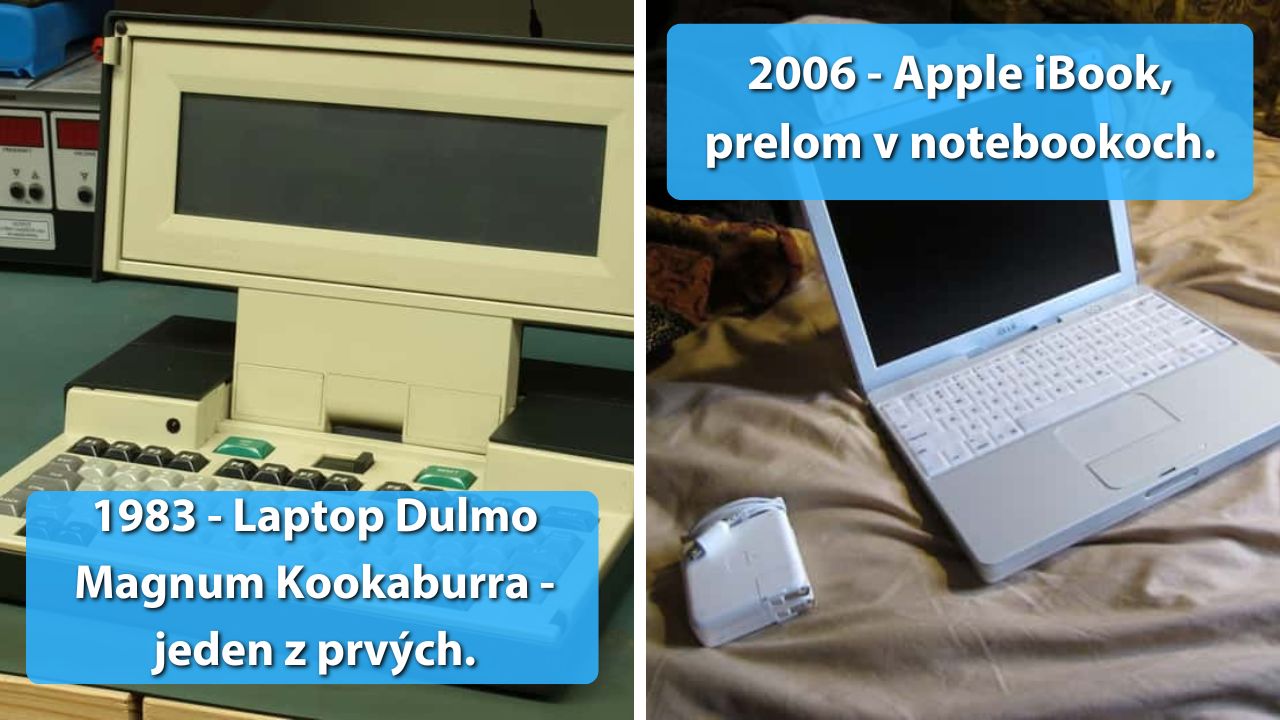 Takto vyzerali prvé notebooky! Môže byť svet zaujímavejším?